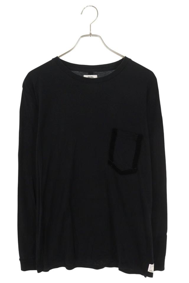 ビズビム サイズ:L ベロアテープ装飾長袖カットソー 中古 BS99