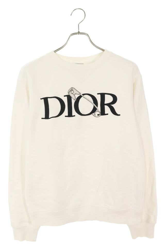 ディオール サイズ:S  20AW  043J604A0531 DIOR AND JUDY BLAMEロゴ刺繍スウェット 中古 FK04