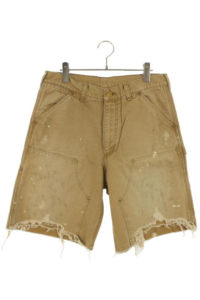 セントマイケル サイズ:S  25SS  SM-HR8-0000-072 ヴィンテージ加工ダブルニーショートパンツ 中古 SB01