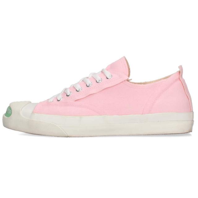 アンダーカバー サイズ:L  TOE LOGO CANVAS SNEAKERS キャンバスローカットスニーカー 中古 BS99