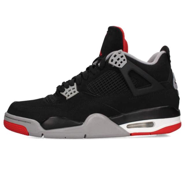 ナイキ サイズ:27cm  AIR JORDAN 4 RETRO BRED 308497-060 エアジョーダン4レトロブレッドスニーカー 中古 BS99