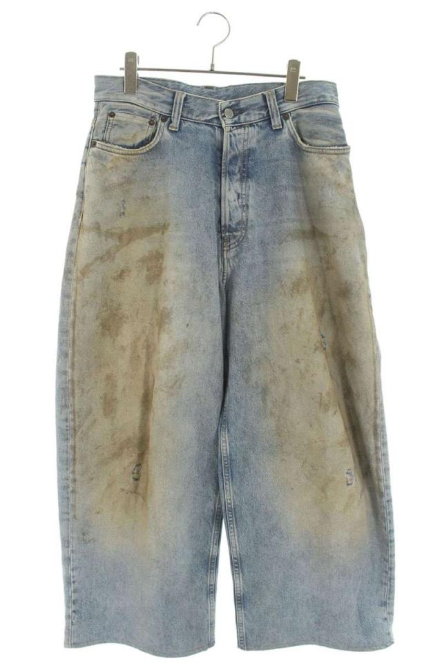 アクネストゥディオズ サイズ:28/30  2023 Penicillin ヴィンテージ加工スーパーバギージーンズデニムパンツ 中古 BS99