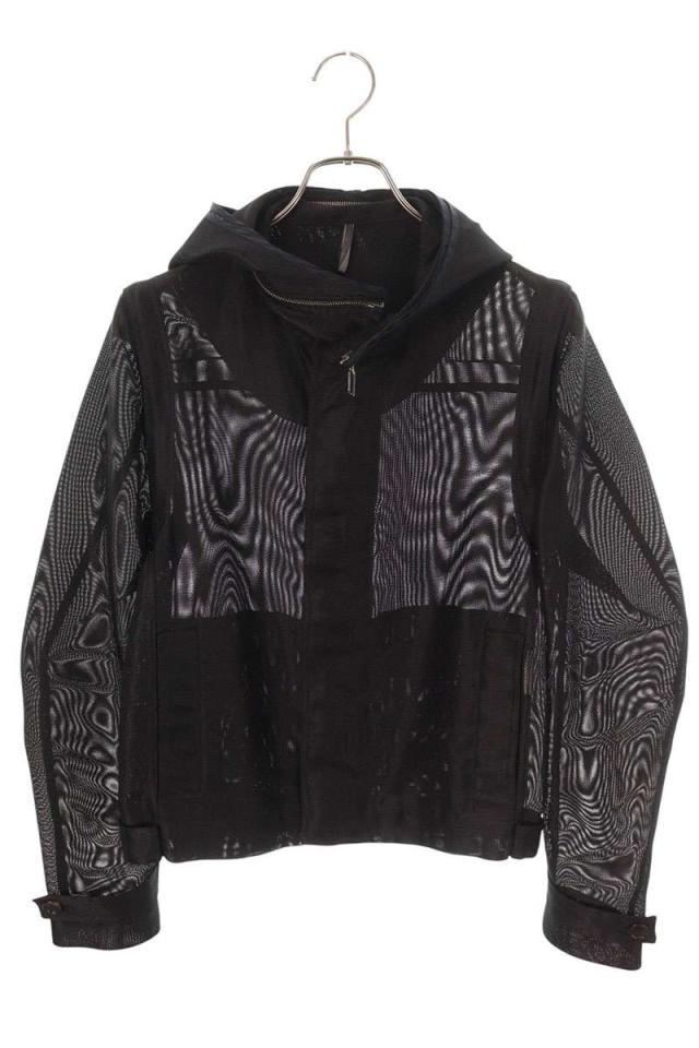 ディオールオム サイズ:44  10SS  0E3143121319 フード付きメッシュブルゾン 中古 BS99