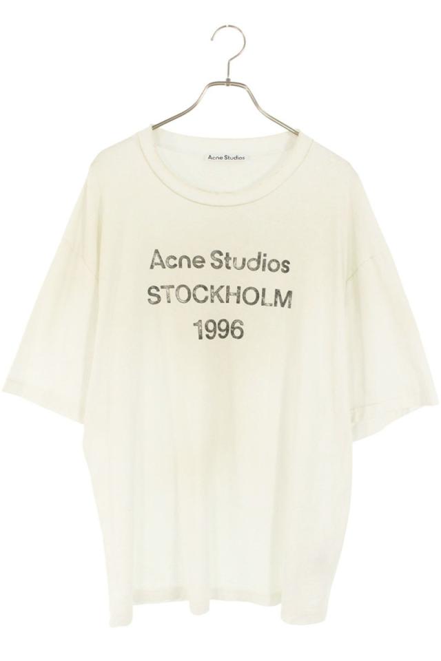 アクネストゥディオズ サイズ:L  FN-UX-TSHI000013 リラックスフィットロゴプリントTシャツ 中古 SS13