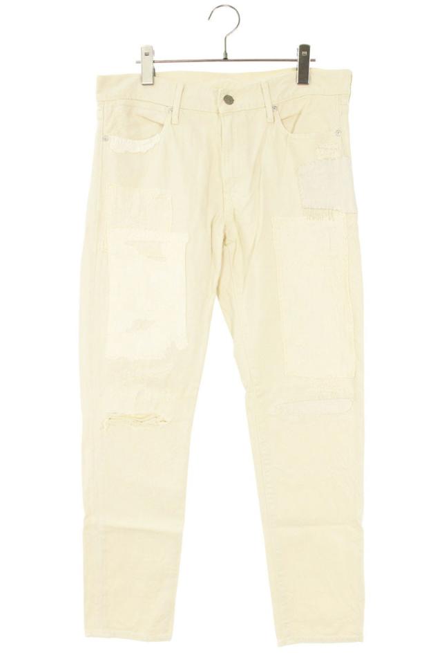 ポロラルフローレン サイズ:28インチ  211633301001 ダメージリペア加工デニムパンツ 中古 BS99