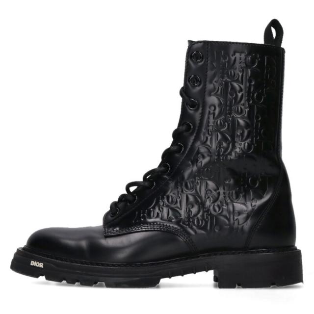 ディオール サイズ:40  Explorer II 3BO254ZIV オブリークレースアップブーツ 中古 BS99