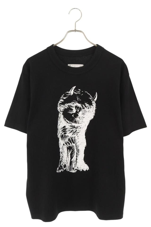 サカイ サイズ:4  25AW  25-01008S かいじゅうたちのいるところプリントTシャツ 中古 BS99