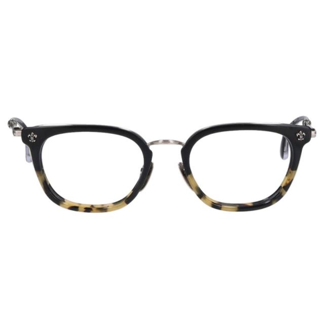 クロムハーツ サイズ:51□21-148  STRAPADICTOME サイドフレアニーボストンフレームサングラス 眼鏡 中古 SS07