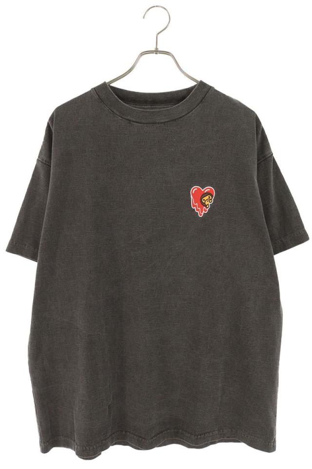 アベイシングエイプ サイズ:L 胸ロゴプリントTシャツ 中古 BS99