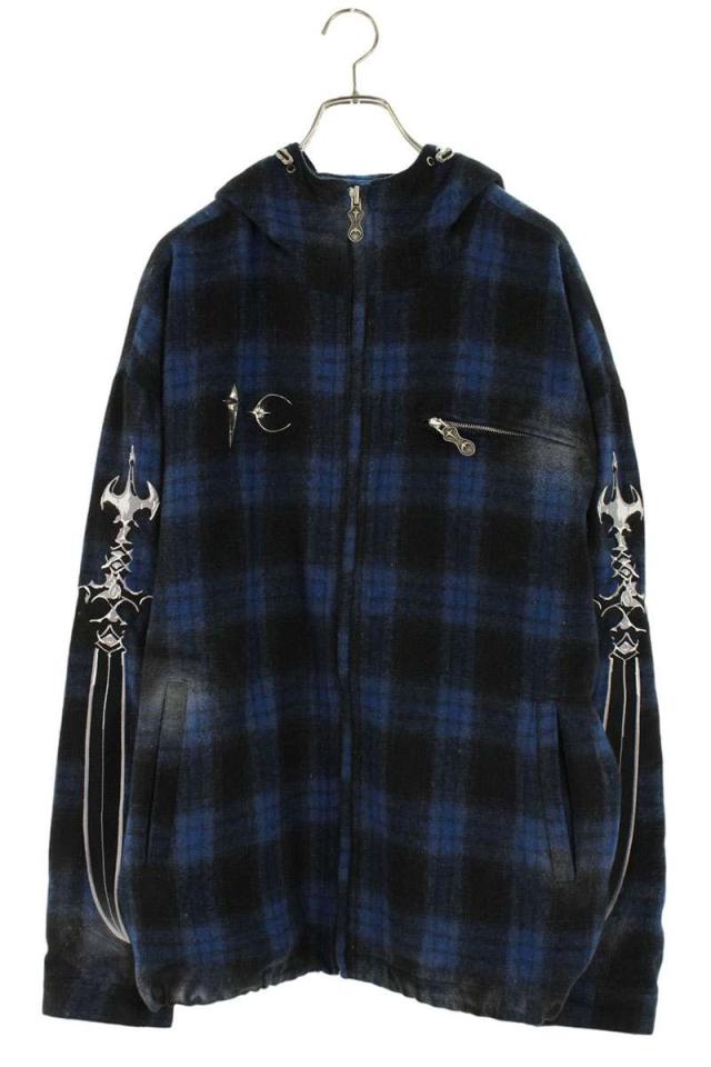 サグクラブ サイズ:3 24AW TC24JK2303 フランネルジップアップパーカー 中古 BS55