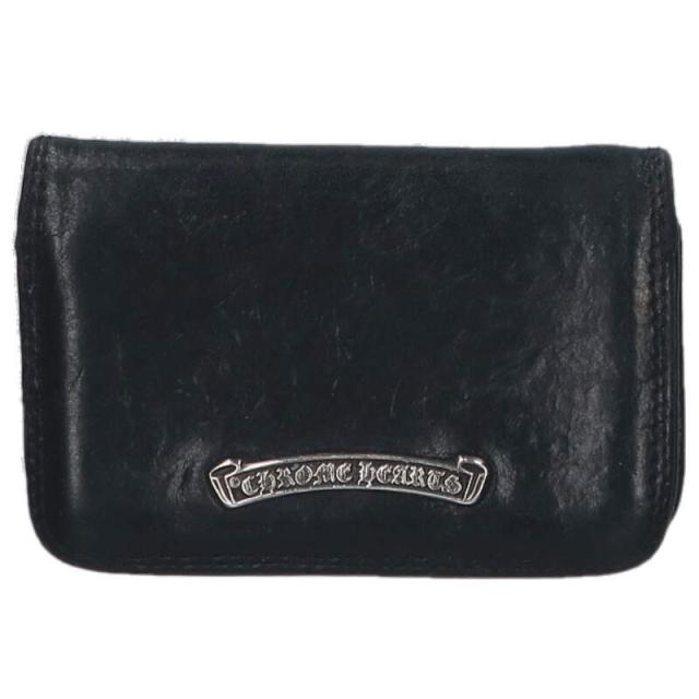 クロムハーツ   CARD CASE グロメット付きレザーカードケース 中古 OK15