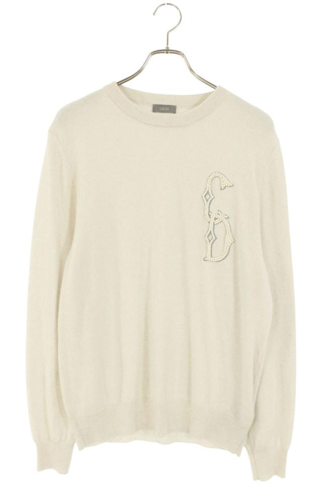 ディオール サイズ:M  23AW  343M640AT721 CDインターレースニット 中古 FK04