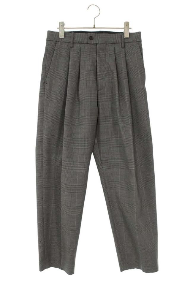 シュタイン サイズ:S  20SS  ST.128-2 チェックワイドトラウザーロングパンツ 中古 BS99