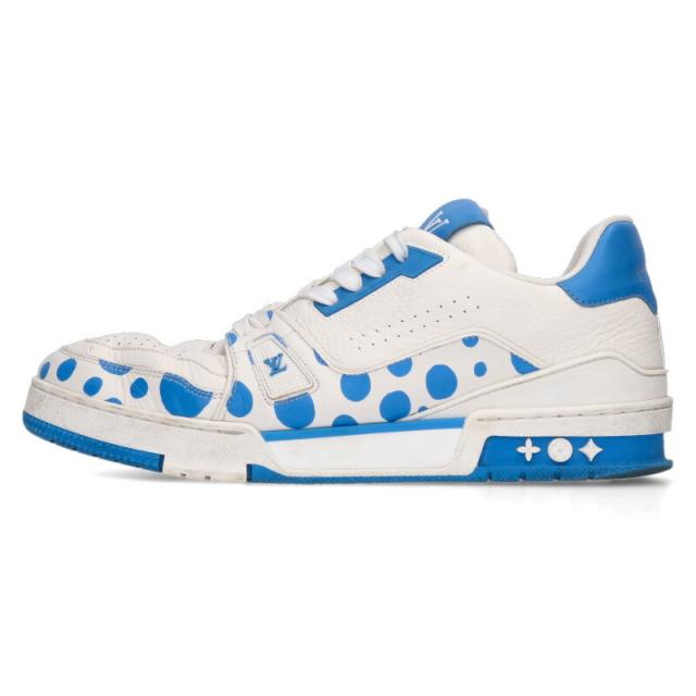 ルイヴィトン  草間彌生 サイズ:8.5  LVトレイナー・ライン ×草間彌生ローカットスニーカー 中古 SB01