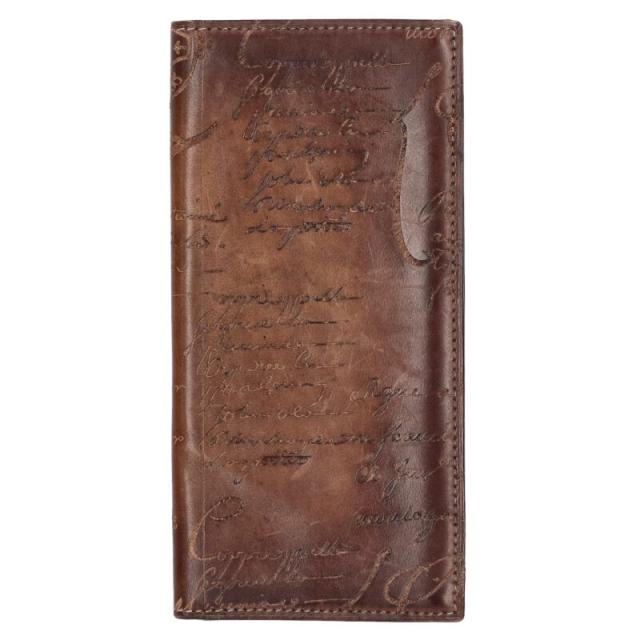 ベルルッティ   セコイヤ カリグラフィ二つ折りレザー長財布 中古 BS99