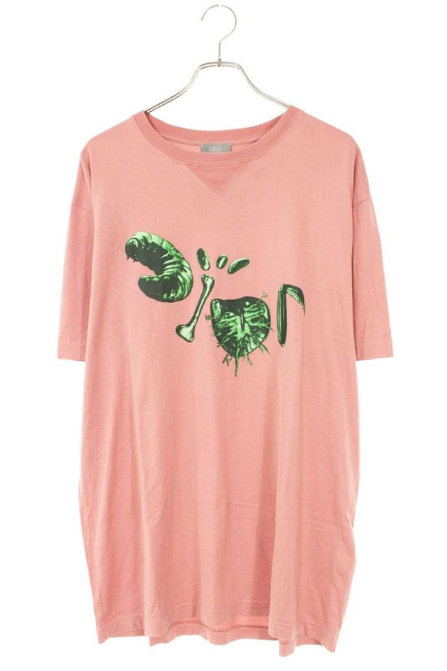 ディオール サイズ:L  213J685C0677 カクタスジャックロゴプリントTシャツ 中古 OM10