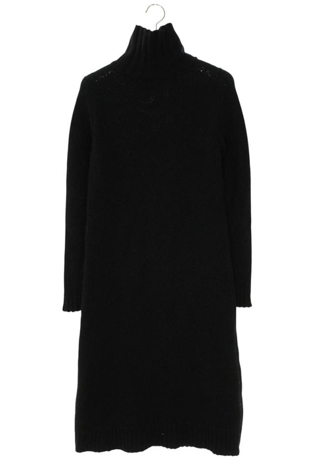 ヨウジヤマモト サイズ:2  FX-K77-184 ロゴデザインニットワンピース 中古 BS99