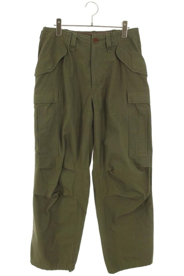 カラービーコン サイズ:1  24AW  24WBM-P04132 ガーメントウォッシュミリタリーロングパンツ 中古 BS99