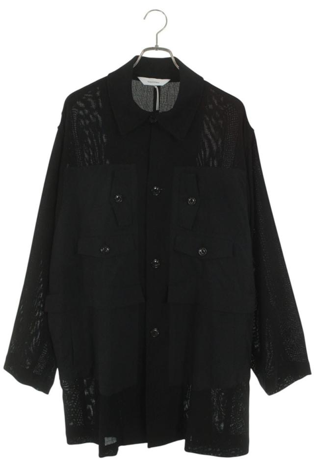 サスクワッチファブリックス サイズ:L  UTILITY MESH COAT 25SS-JKL-010 ユーティリティメッシュコート 中古 BS99