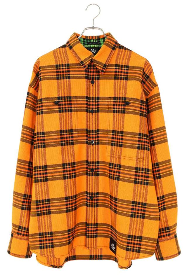 エスアールスタジオ サイズ:M チェック長袖シャツ 中古 SB01