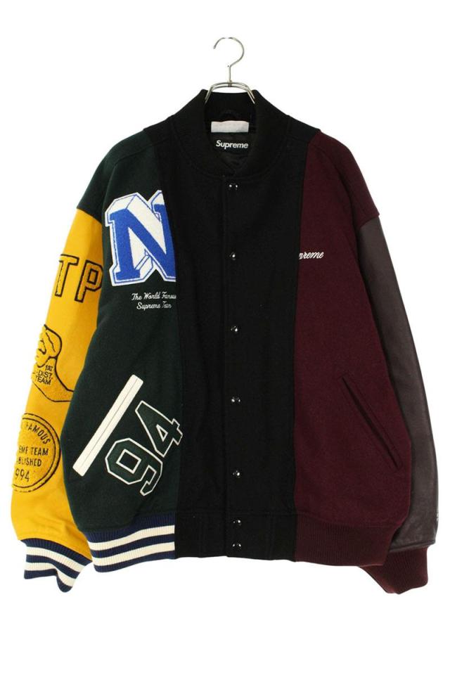 シュプリーム  エムエムシックス サイズ:XL  24SS  Split Varsity Jacket スプリットバーシティブルゾン 中古 SB01