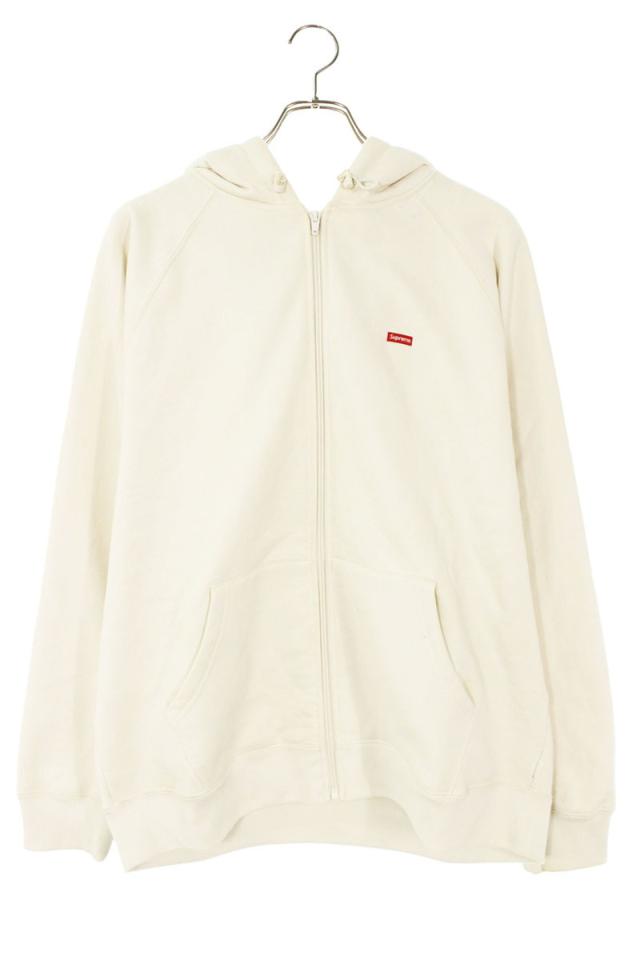 シュプリーム サイズ:L 22AW Brim Zip Up Hooded Sweatshirt フードロゴジップアップパーカー 中古 BS55