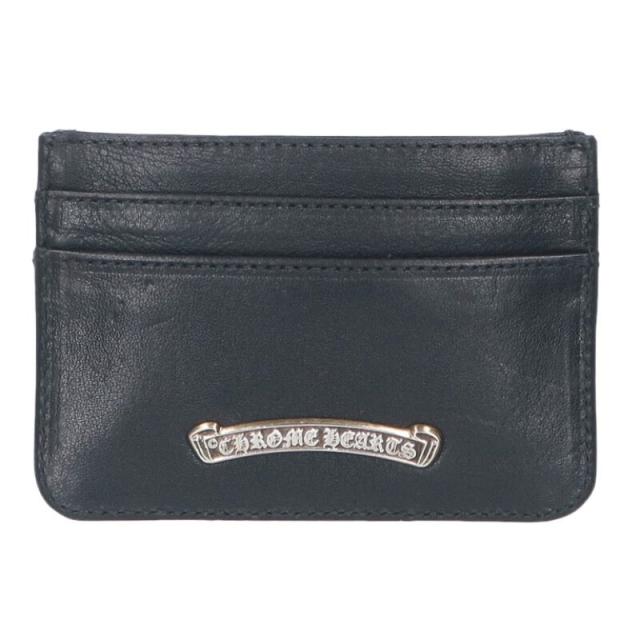 クロムハーツ   DOUBLE SIDE ダブルサイド レザーカードケース 中古 SJ02