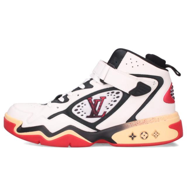 ルイヴィトン サイズ:9.5  LVトレイナー2・ライン ベルクロストラップハイカットスニーカー 中古 SS13