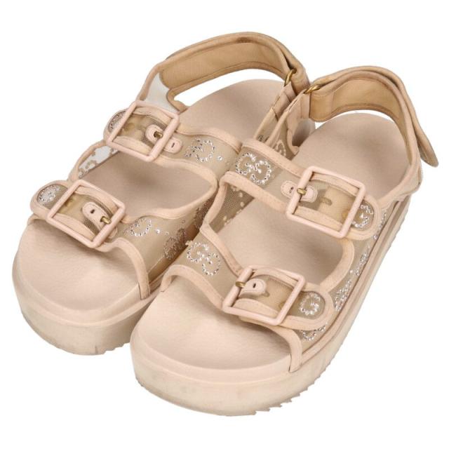 グッチ  GGビジュートリムサンダル 中古 BS99