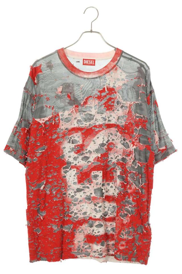 ディーゼル サイズ:S  T-BOXT-PEEL デストロイ加工Tシャツ 中古 BS99