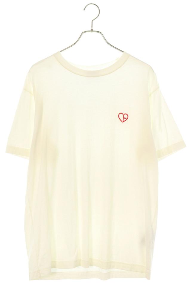 ディオール サイズ:M  493J696E0677 ハートロゴエンブロイダリーTシャツ 中古 BS99