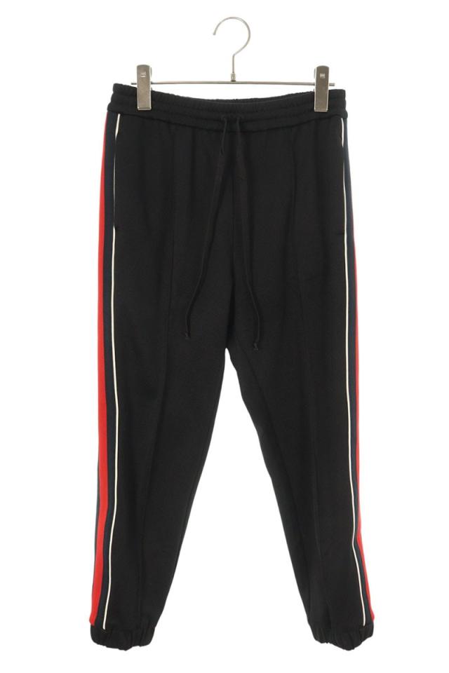 グッチ サイズ:S 479532 X9C09 サイドウェブラインテクニカルトラックロングパンツ 中古 BS55