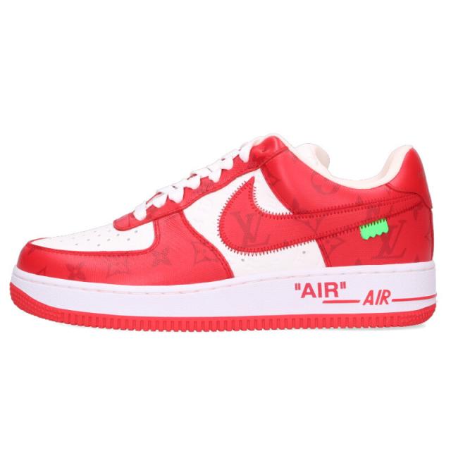 ルイヴィトン サイズ:8.5  AIR FORCE 1 LOW モノグラムレザーローカットスニーカー 中古 OM10