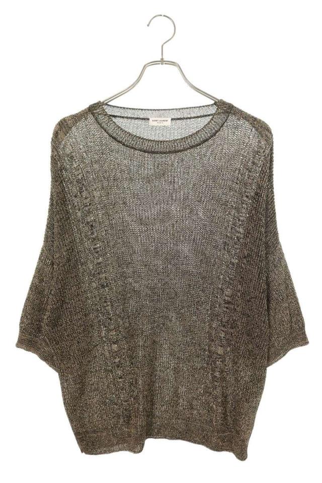 サンローランパリ サイズ:M  734508 Y75YE ニットTシャツ 中古 BS99