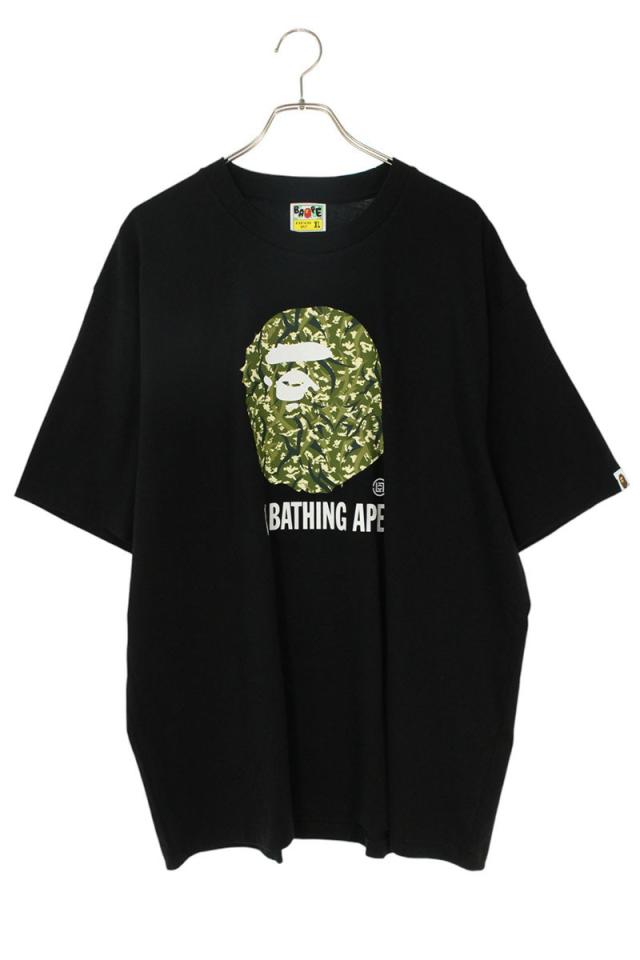 アベイシングエイプ サイズ:XL トライアルカモヘッドTシャツ 中古 BS99