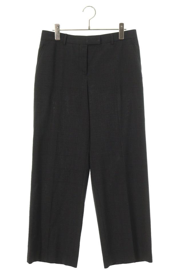 ミュウミュウ サイズ:38  DNA971 チェック柄スラックスロングパンツ 中古 SB01