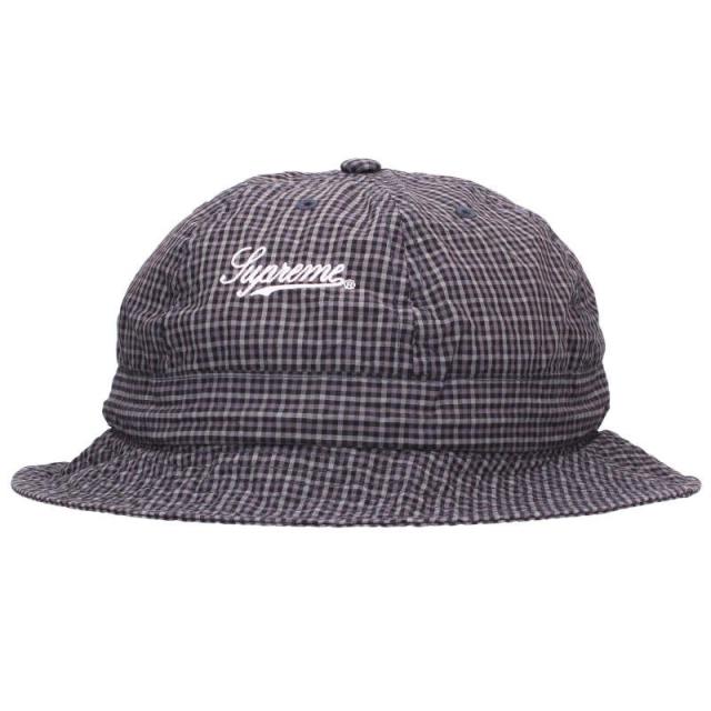 シュプリーム サイズ:S/M  25SS  Cordura Plaid Bell Hat コーデュラプレイドベルバケットハット 中古 BS99