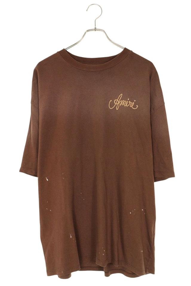 アミリ サイズ:L  SRAMJYTE1213 ロゴエンブロイダリーTシャツ 中古 SB01