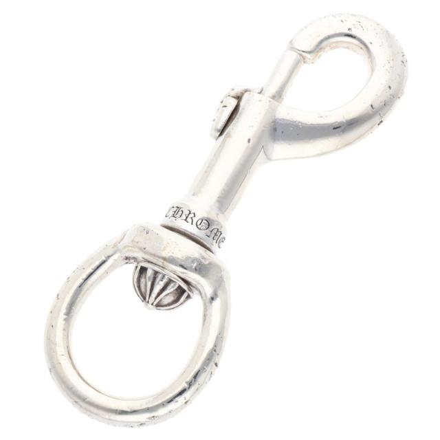 クロムハーツ   CLIP SWIVEL XL クリップスイベルXL フレアニーレバーシルバーキーチェーンウォレットチェーン 中古 SS07