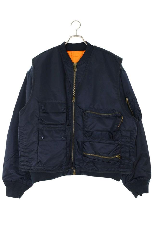 シュプリーム サイズ:XL  2-in-1 MA-1 + Vest 2イン1MA-1ベストブルゾン 中古 OM10