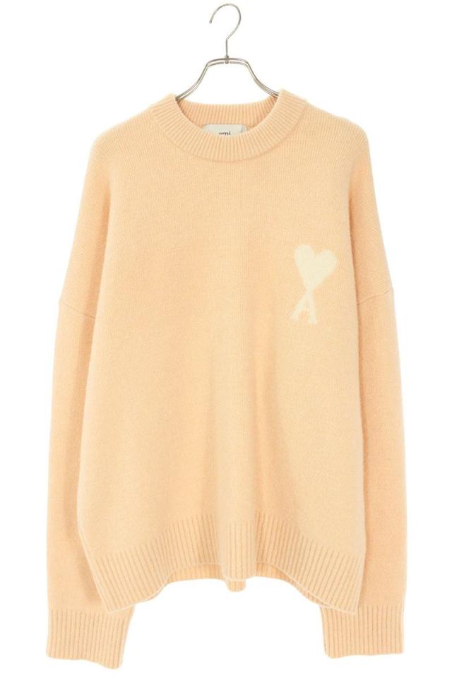 アミアレクサンドルマテュッシ サイズ:XL  25AW  UKS836 ハートA刺繍ニット 新古品 SB01