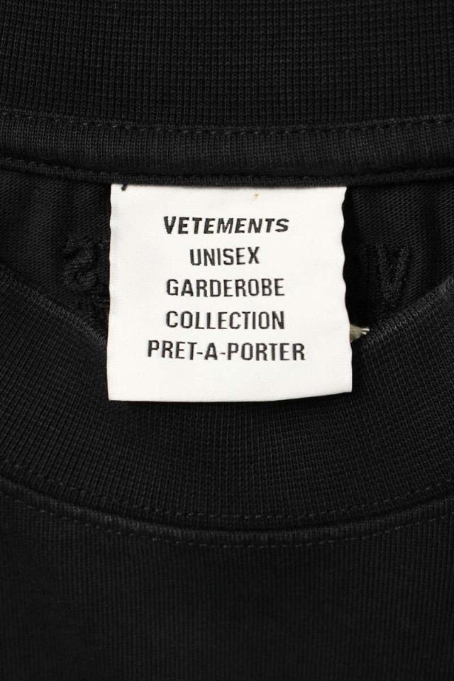 ヴェトモン サイズ:XS 25AW UCF76LS100B Cofロゴ長袖カットソー 新古品