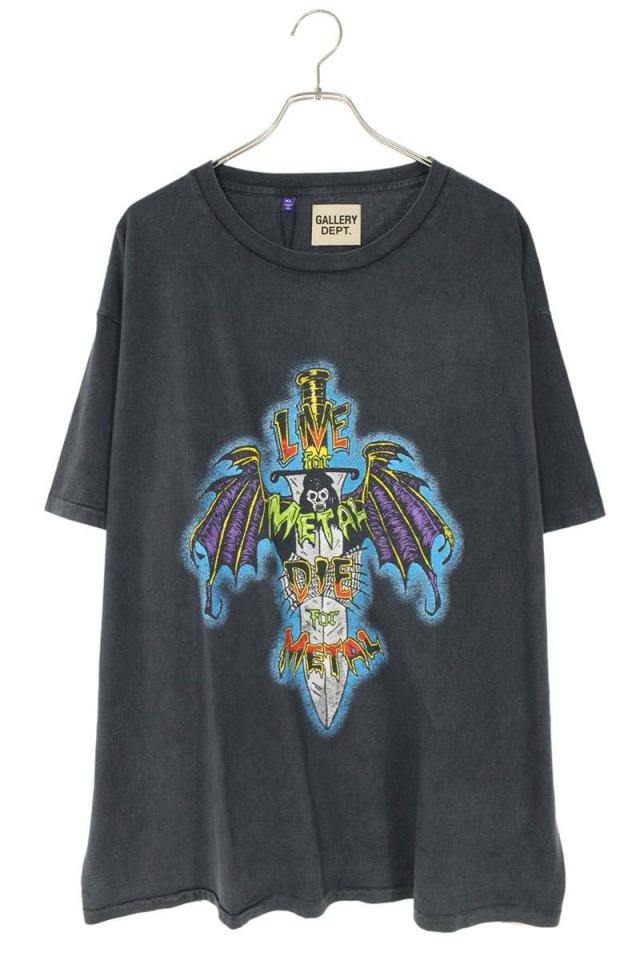 ギャラリーデプト サイズ:XL  25AW  LFM10287 メタルプリントTシャツ 新古品 SB01