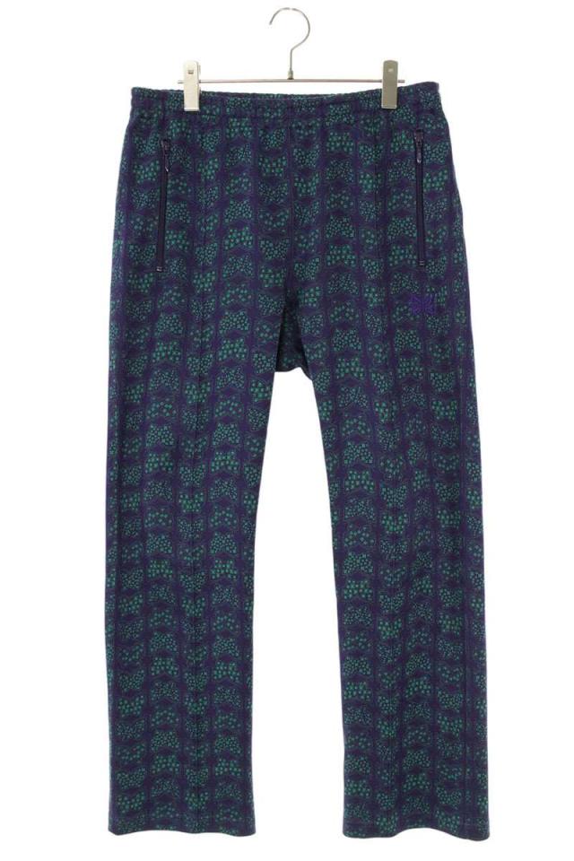 ニードルス サイズ:M  KP213 総柄トラックロングパンツ 中古 BS99