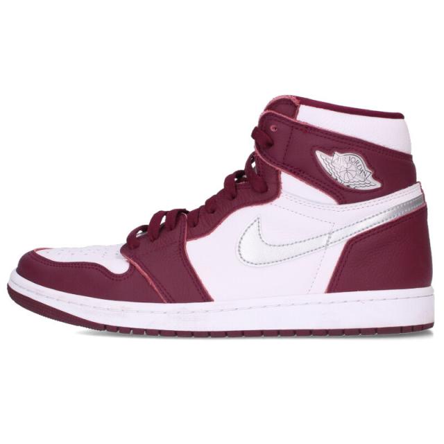 ナイキ サイズ:28.5cm  AIR JORDAN 1 RETRO HIGH OG BORDEAUX 555088-611 エアジョーダン1レトロハイスニーカー 中古 BS99