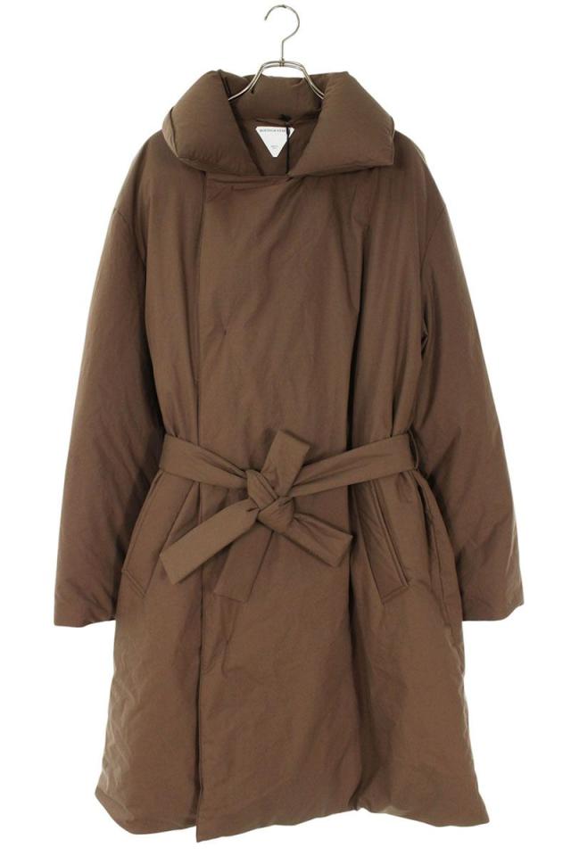 ボッテガヴェネタ サイズ:S  716802 V1LE0 ウエストベルテッドダウンコート 中古 OM10