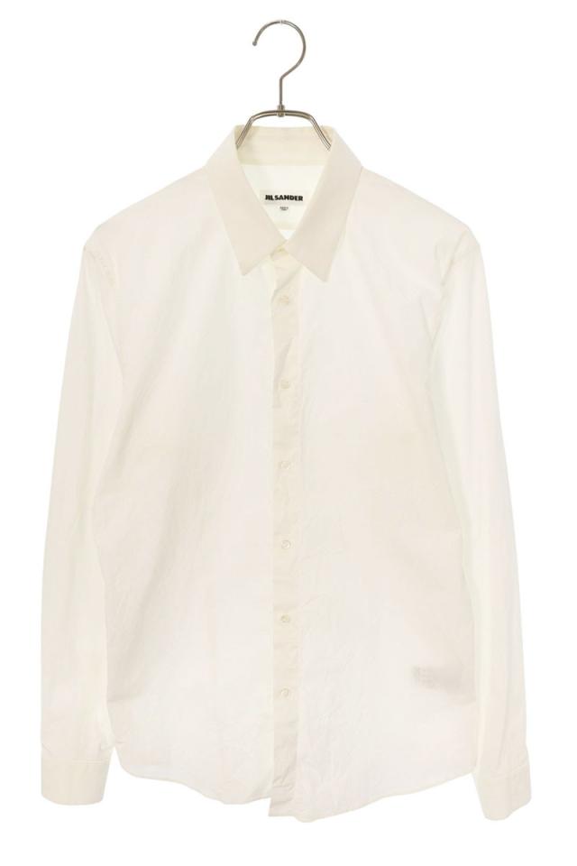 ジルサンダー サイズ:40  JSUN740626 コットンポリ長袖シャツ 中古 BS99