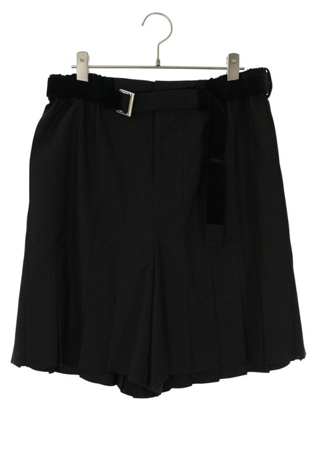 サカイ サイズ:1  23SS  23-02954M ベルト付きプリーツスーチングショーツ 中古 BS99