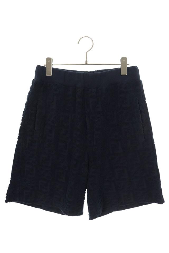 フェンディ サイズ:44  FB0689 A9RK FFロゴ総柄テリーハーフパンツ 中古 BS99