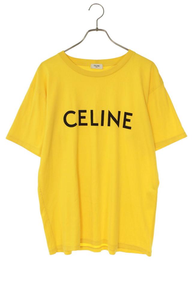 セリーヌ サイズ:S  2X681671Q ロゴプリントルーズフィットTシャツ 中古 BS99